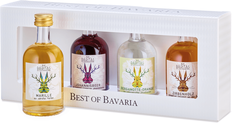 Lantenhammer Best of Bavaria Raritas Liqueure Set 4x0,05L